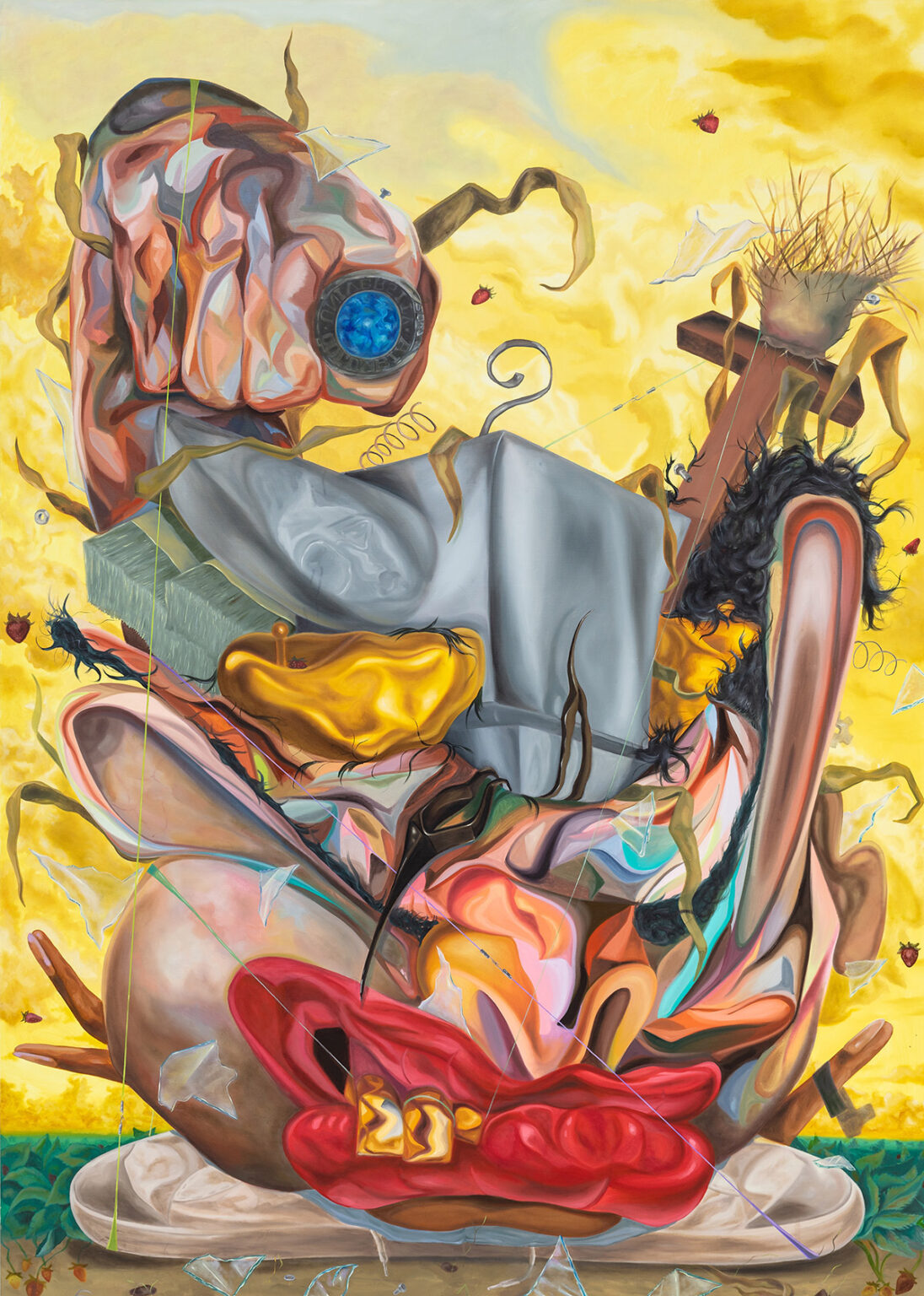 "Into Me See" by Artist José Delgado Zúñiga