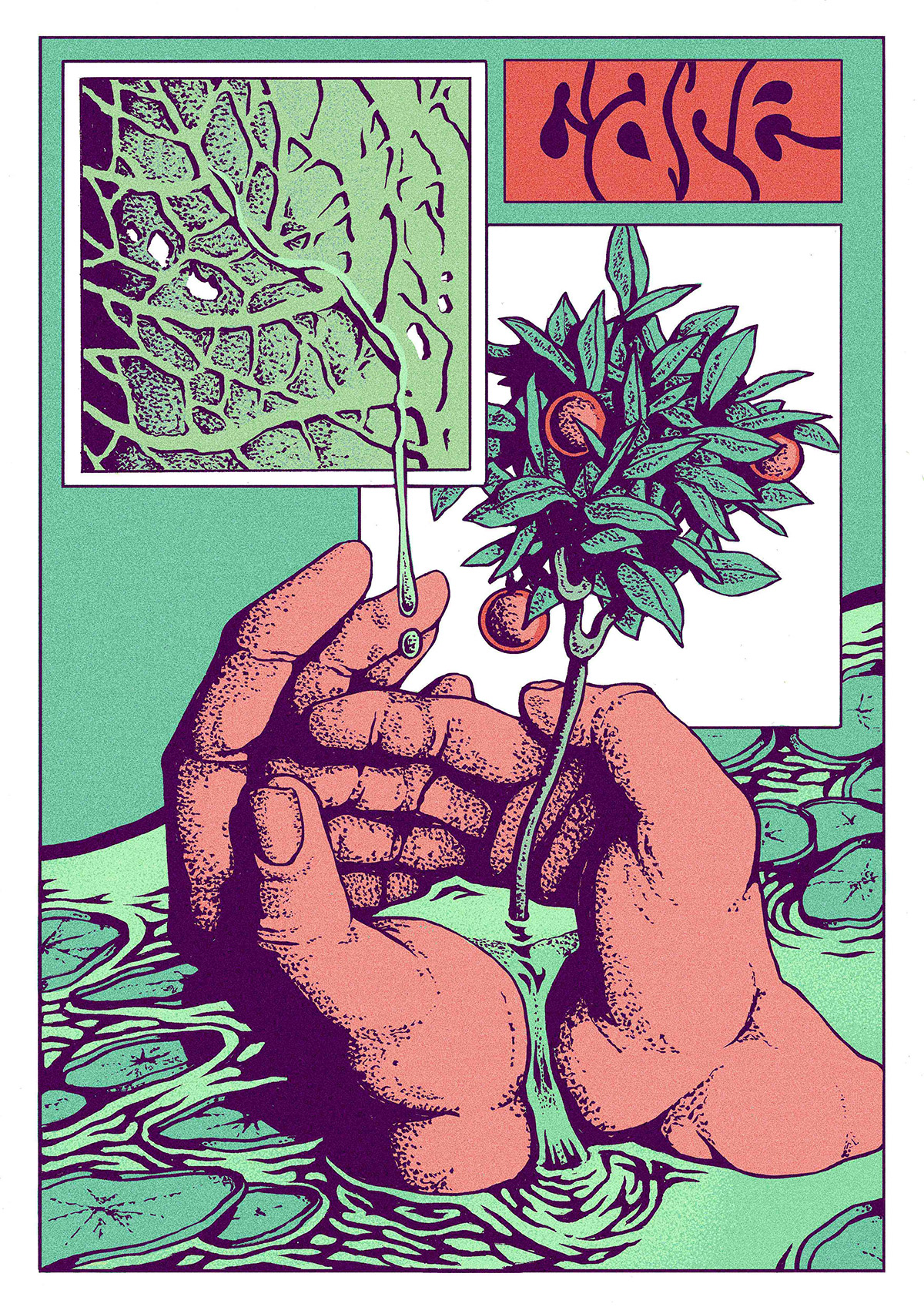 Illustrator Spotlight: Micha Huigen | The Heart of Design and Art