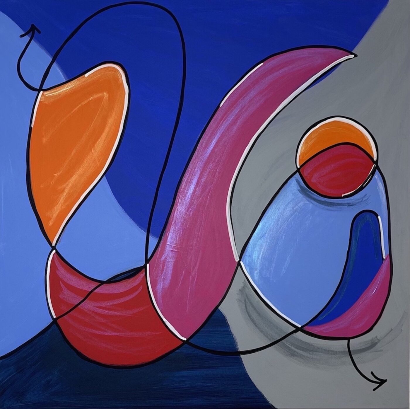 Bold and Colorful Abstract Paintings – BOOOOOOOM! – CREATE * INSPIRE ...