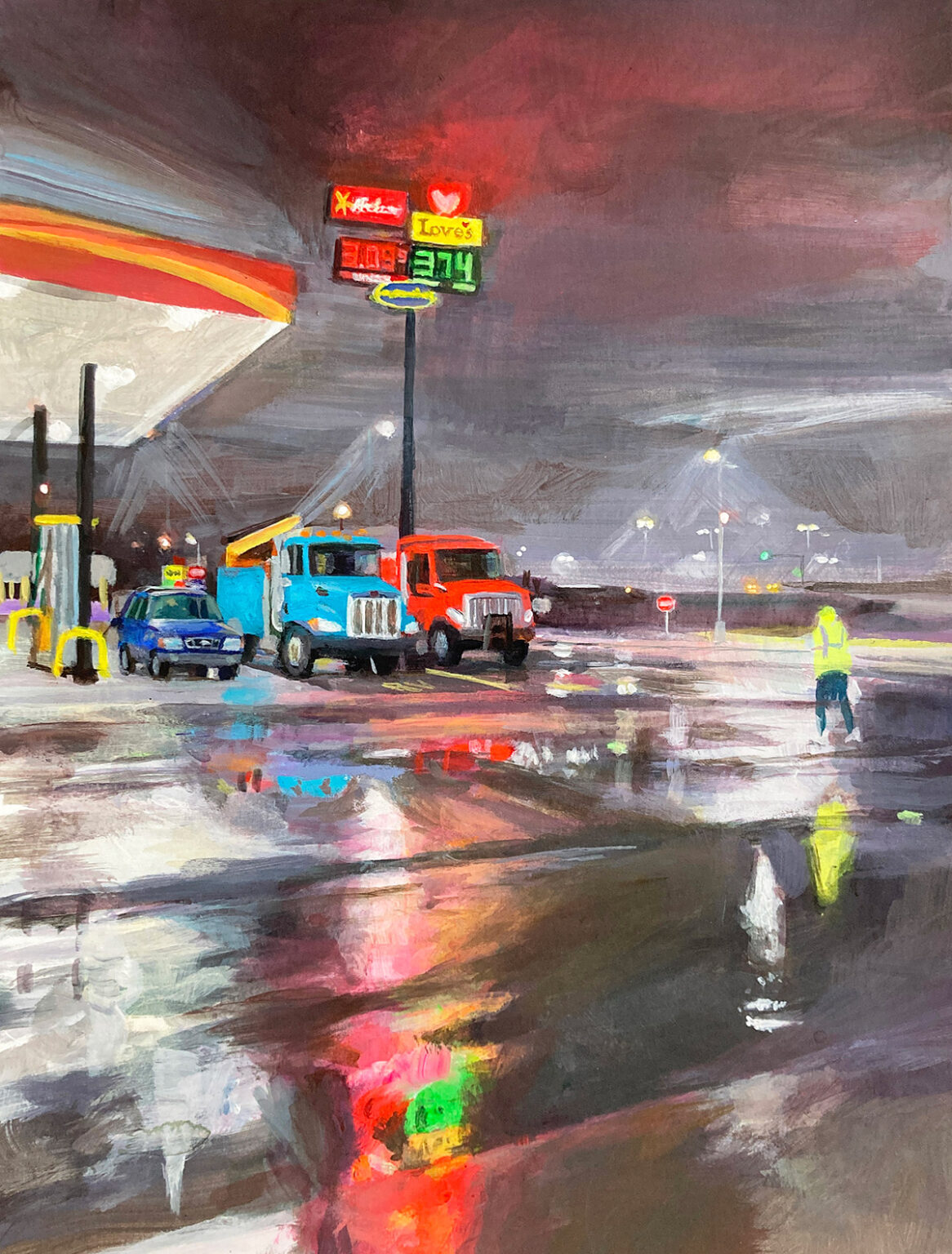 "Modern Land" by Artist Madeline Rupard