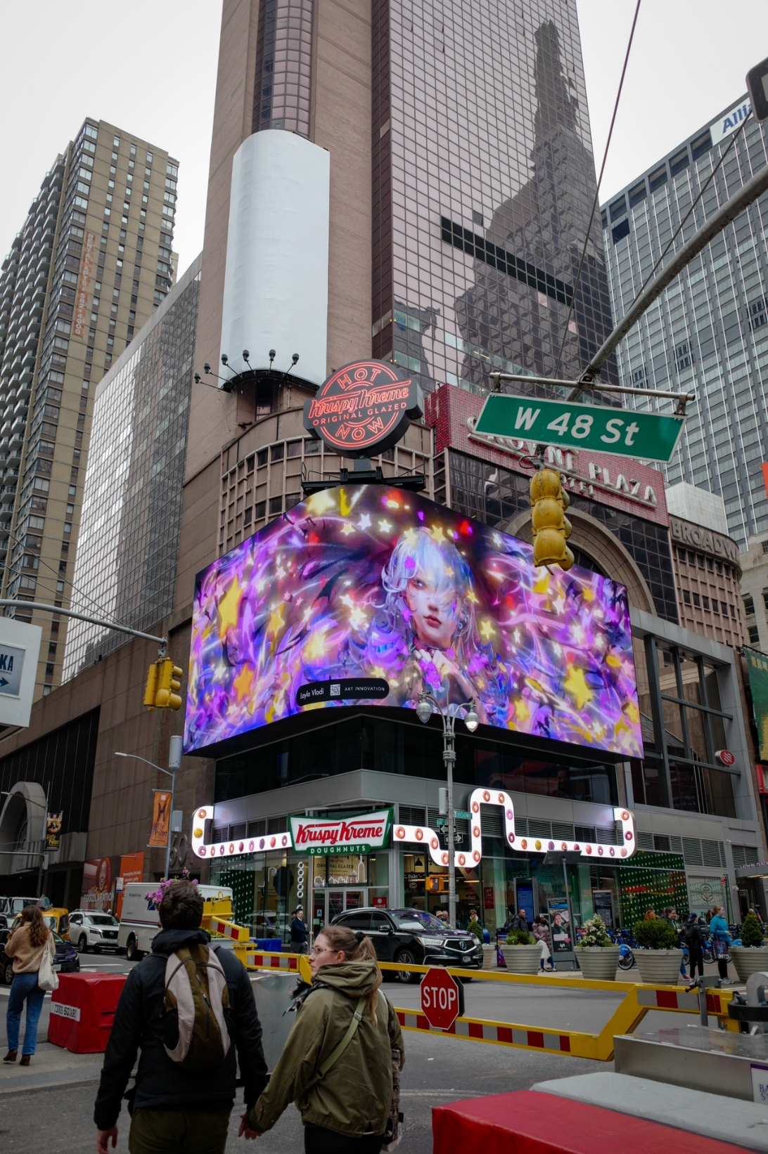 LAYLA VLADI 2024 | Times Square New York, USA – BOOOOOOOM! – CREATE ...