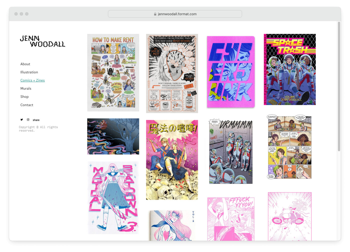 15 Illustration Portfolio Examples For Inspiration – BOOOOOOOM ...