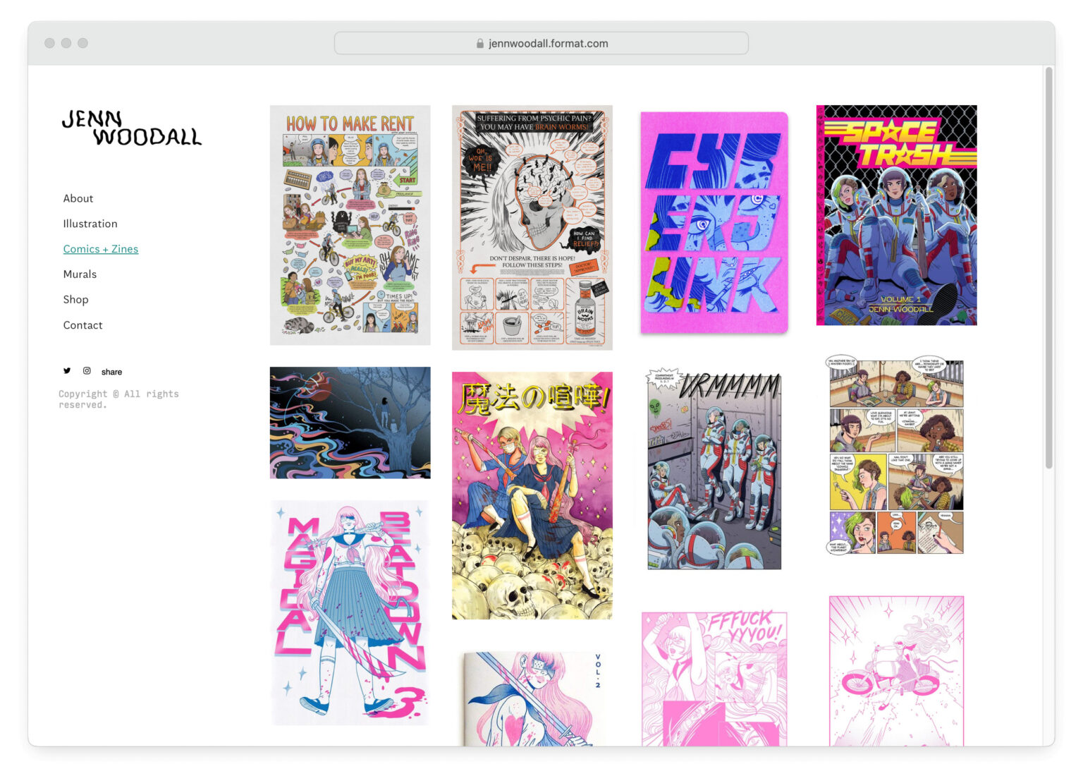 15 Illustration Portfolio Examples For Inspiration – BOOOOOOOM ...