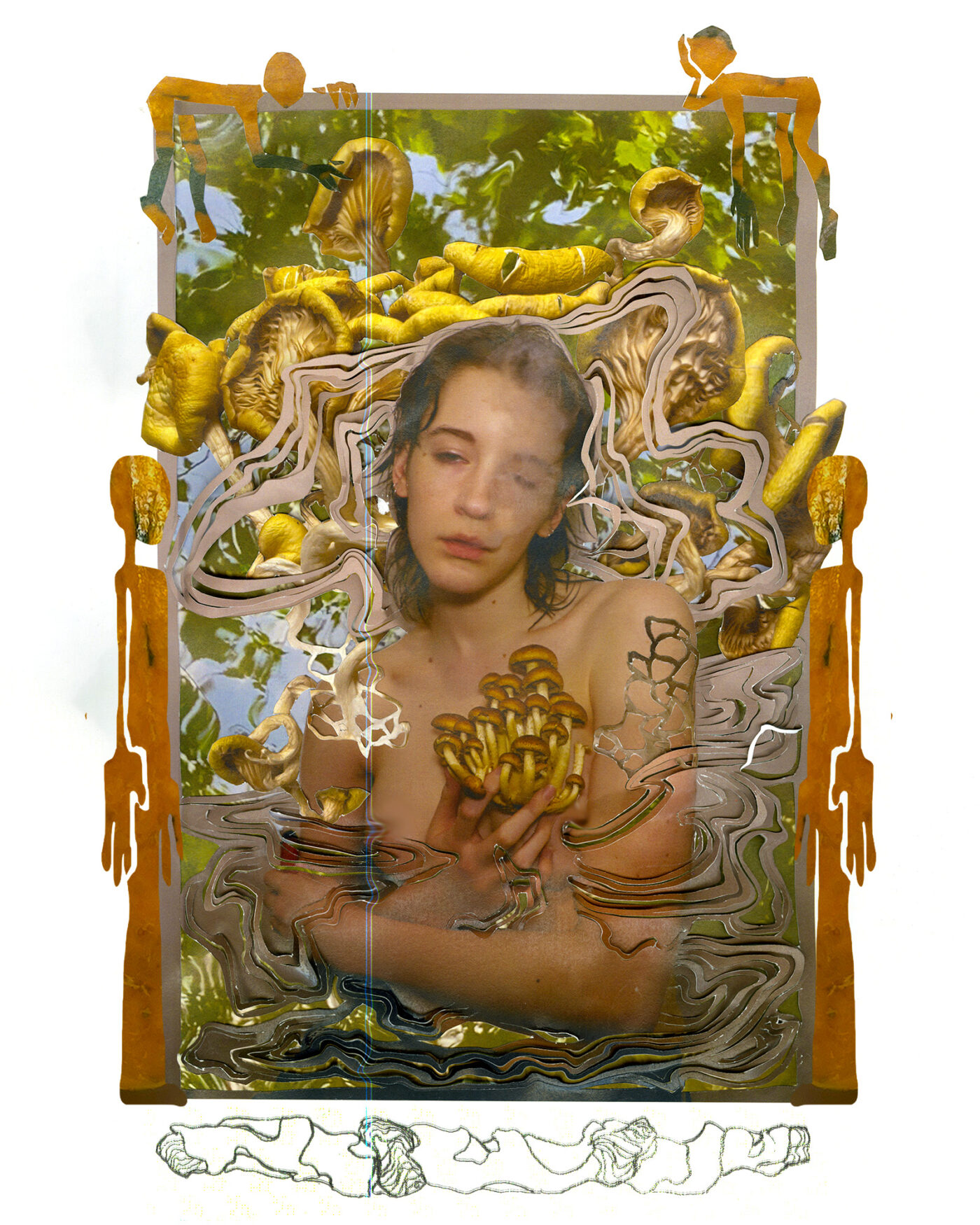 Growth and Decay in Mixed Media Collage – BOOOOOOOM! – CREATE * INSPIRE ...